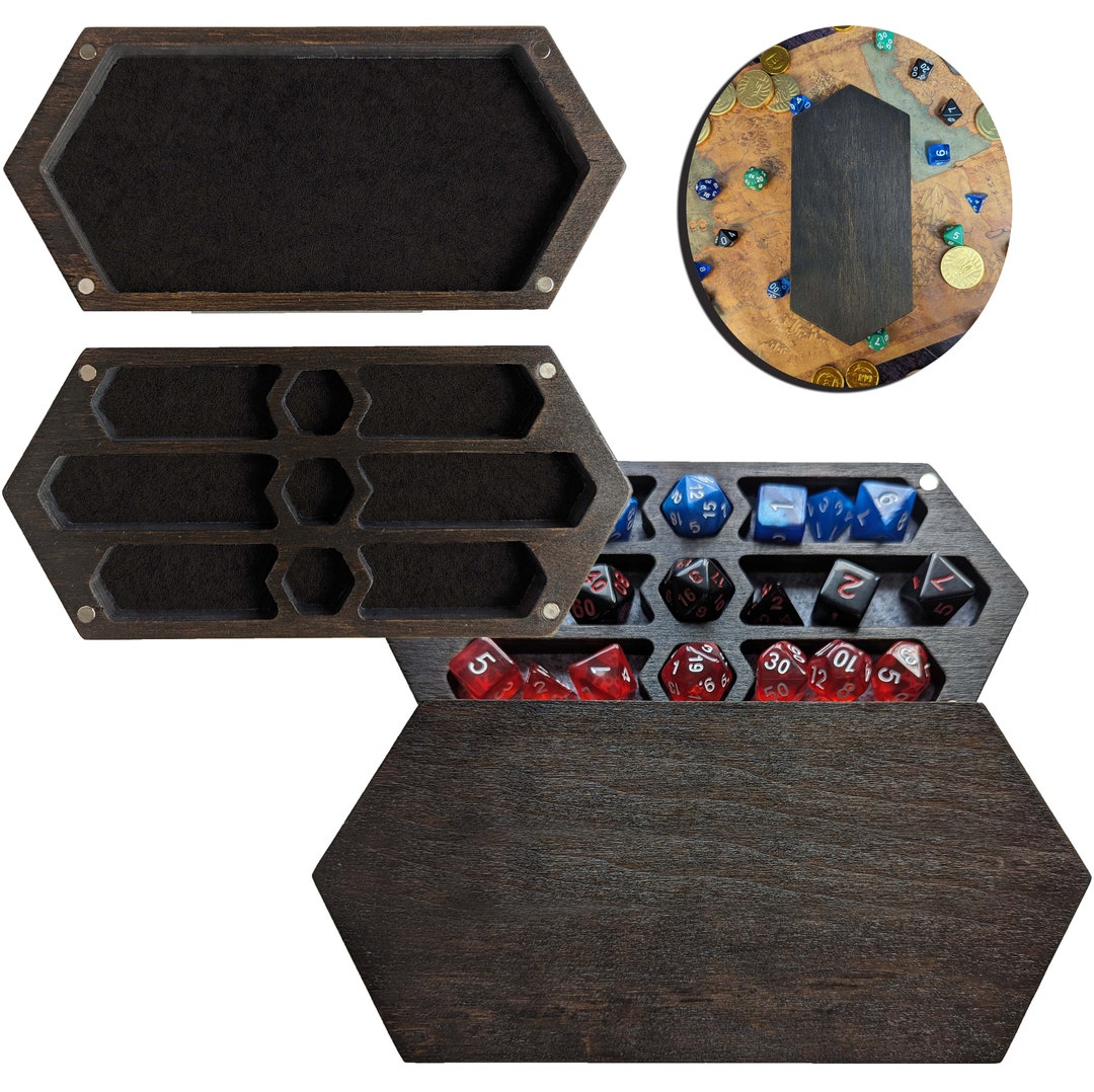 Large Box for DND Dice With the Possibility of Personalization, Dnd ...