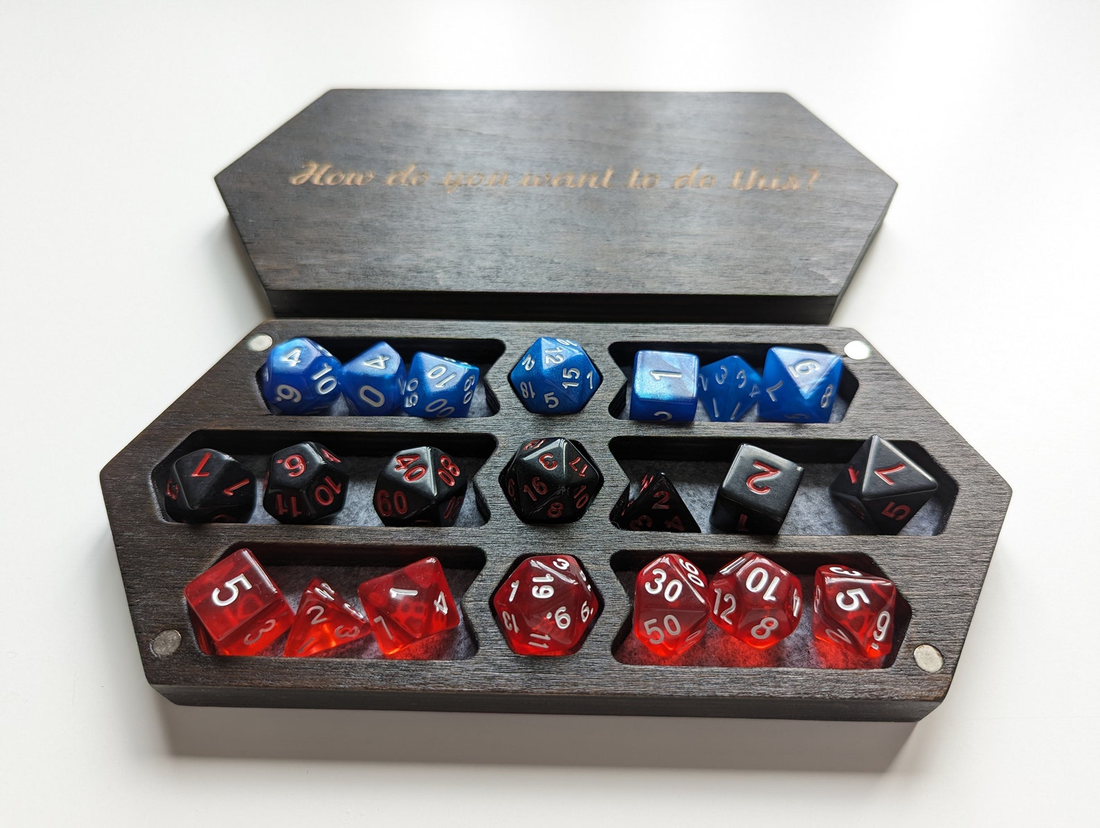Large Box for DND Dice With the Possibility of Personalization, Dnd ...