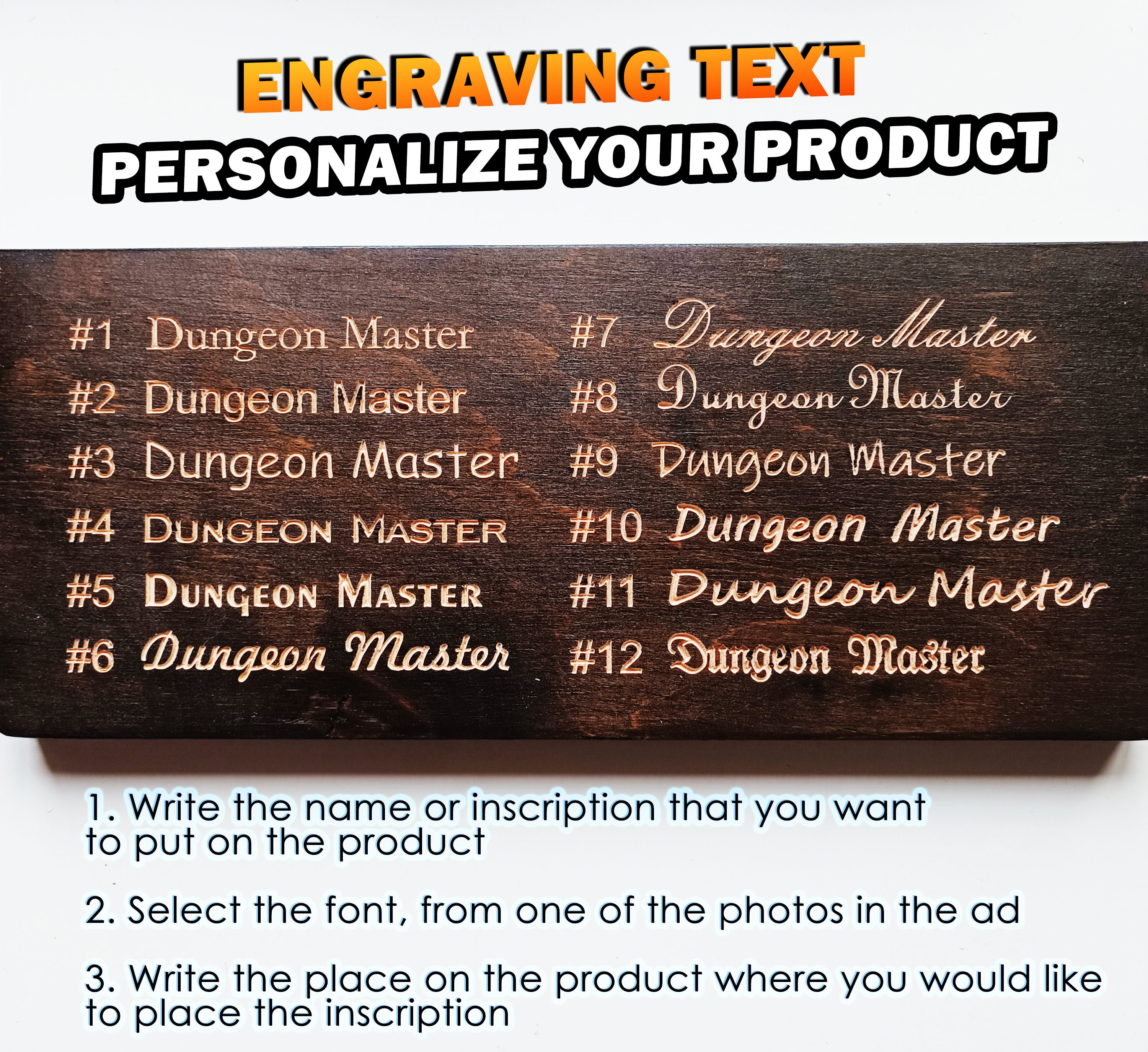 Custom Dnd Dice Box, Dnd Rolling Tray, Personalized Name Engraving ...