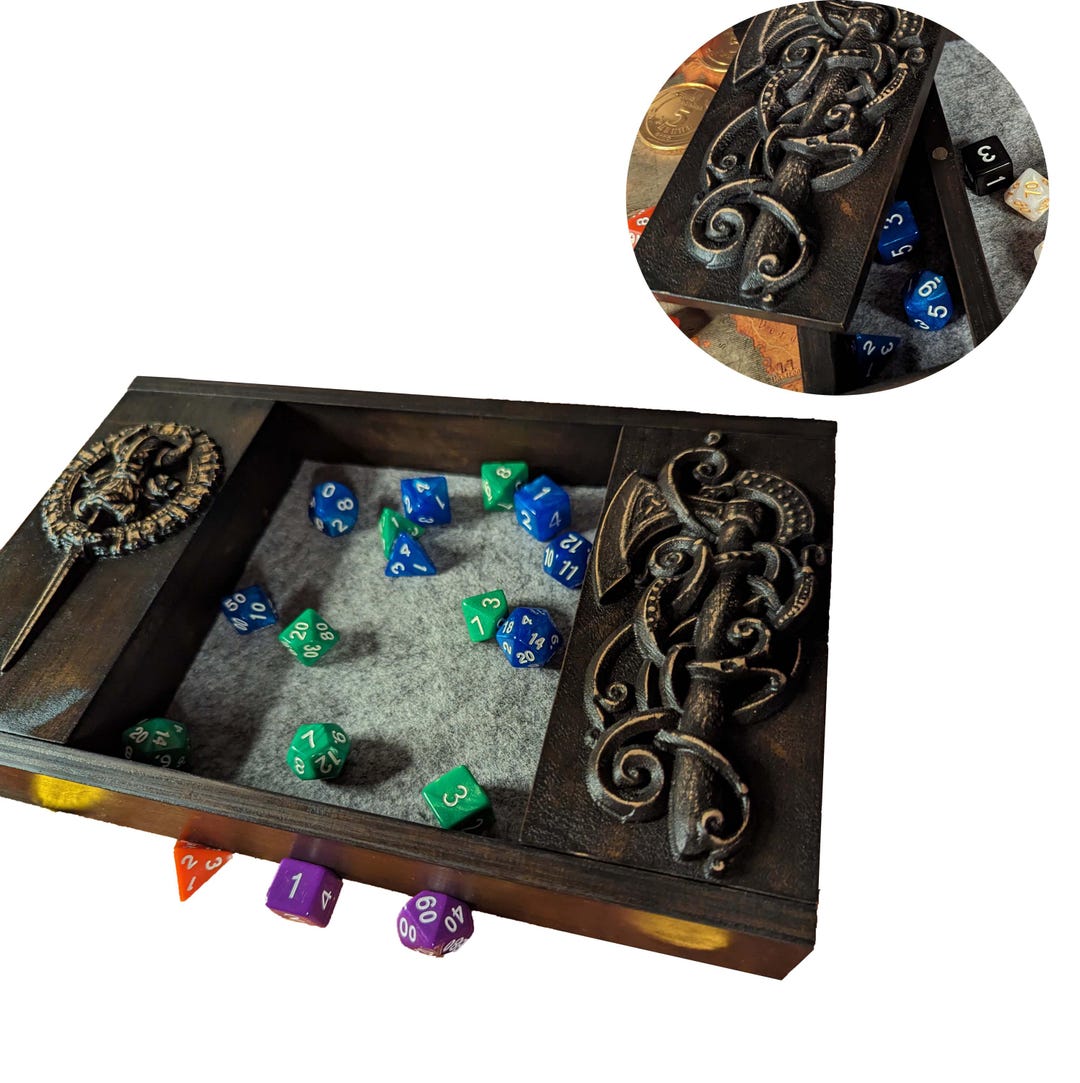 Dice Trays for Dnd: Perfect Accessories and Gifts for Dungeons and ...