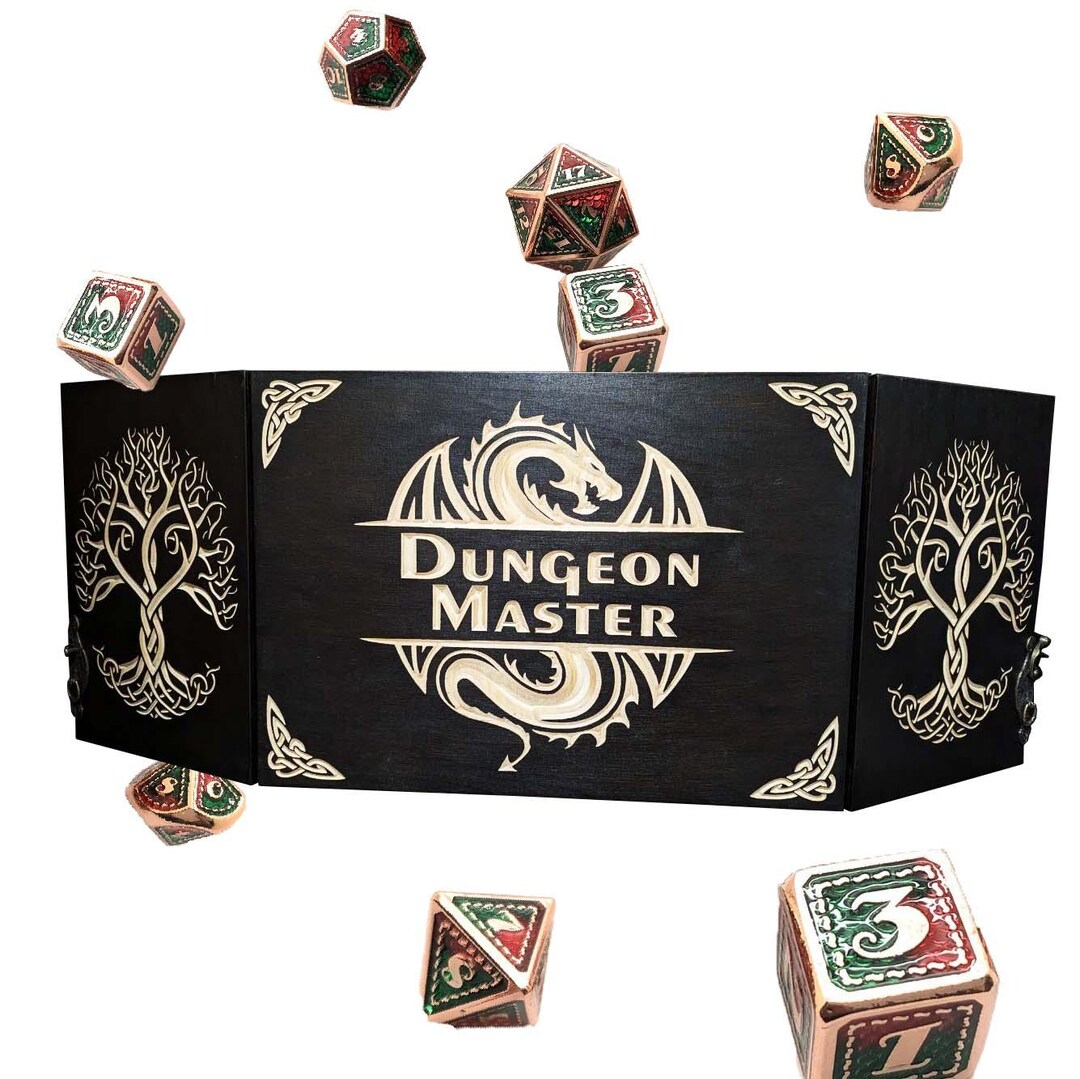 DM Screen for Dungeons and Dragons, Perfect Dnd Gift for RPG Fans, Gift ...