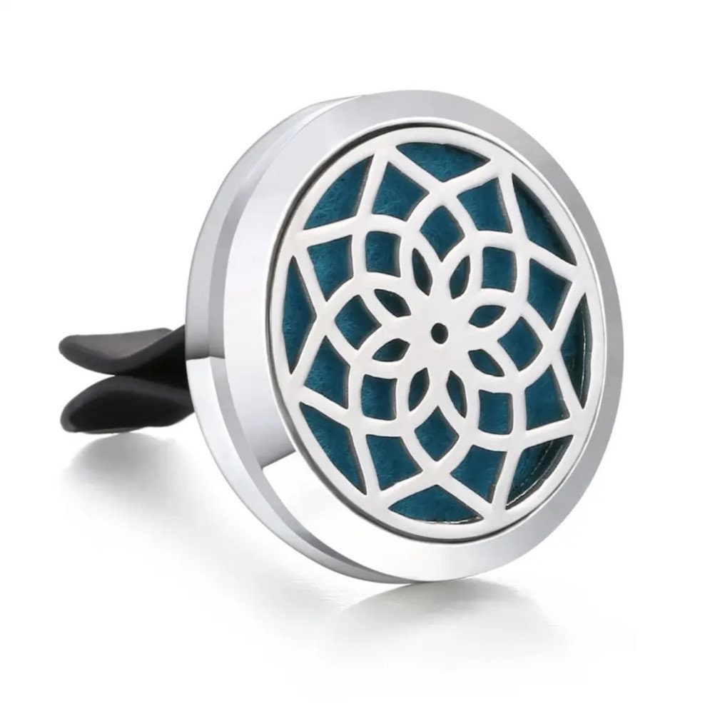 Hamsa Car Vent Clip Essential Oil Diffuser, Gift for Dad, Gift for Him ...