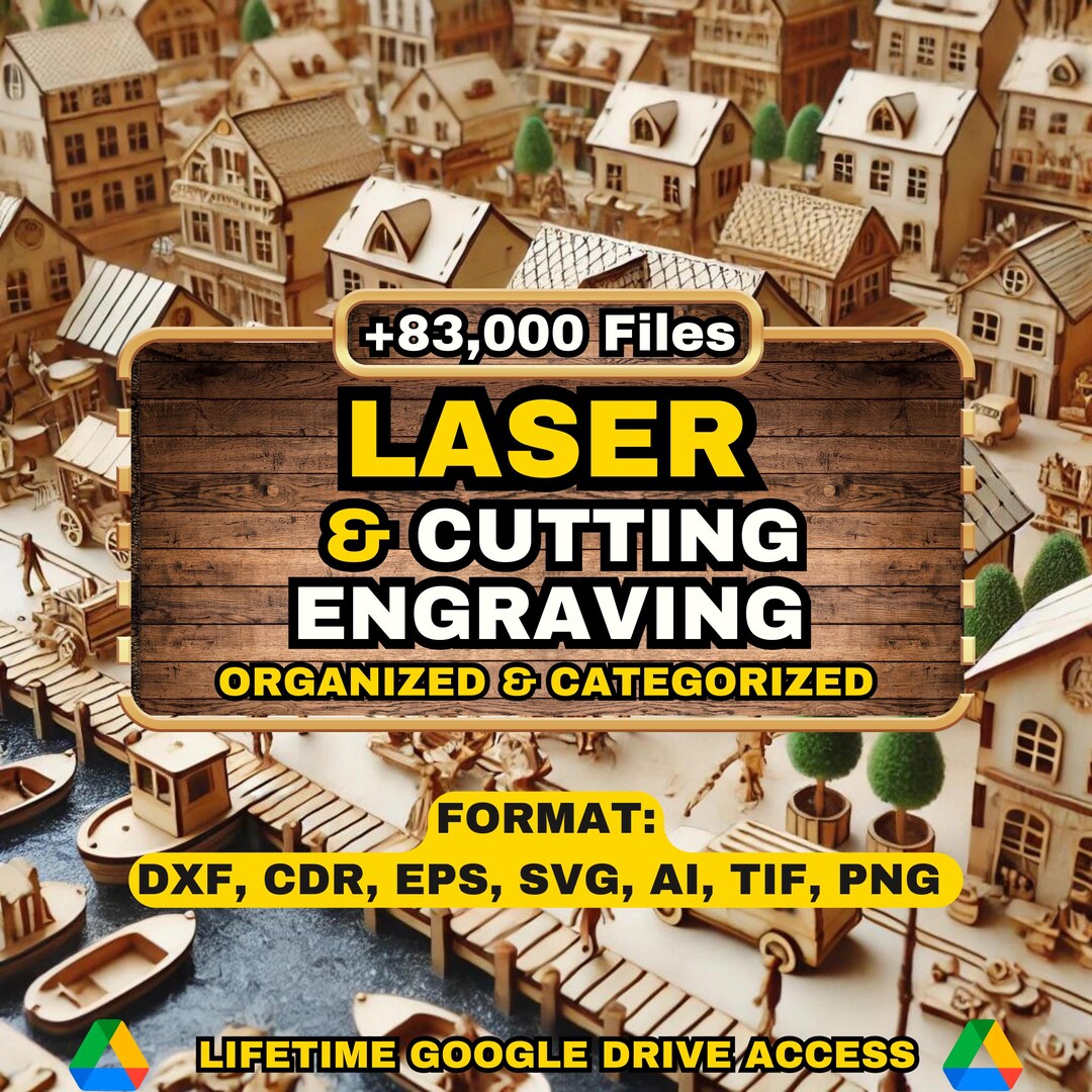 Laser Cutting & Engraving Pack: +83,000 Files for Laser Cutter and ...