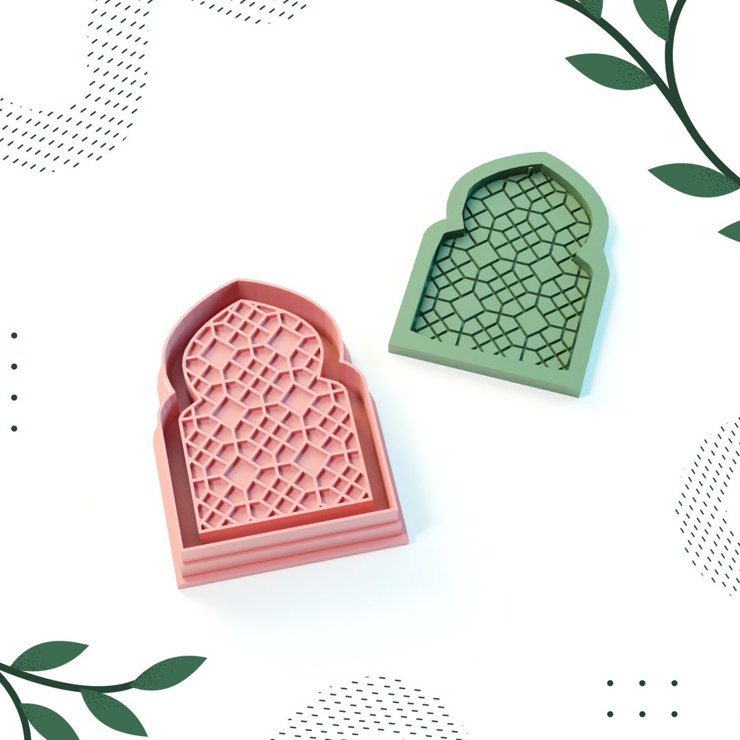 Arabic Polymer Clay Cutter Digital STL File 1 Size Sharp Edge - Etsy