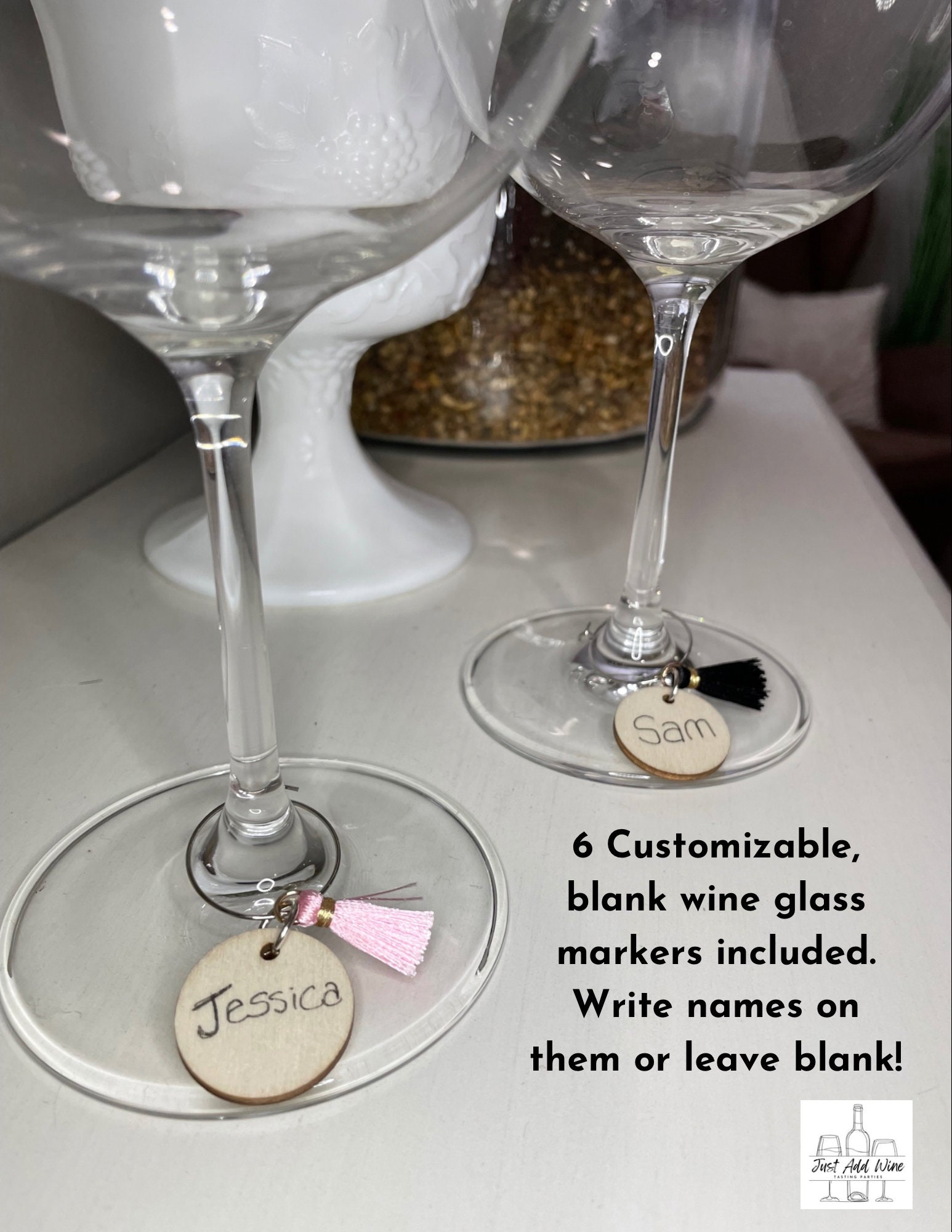 Wine Tasting Kit - DIY Wine Tasting Party at Home Kit - Etsy