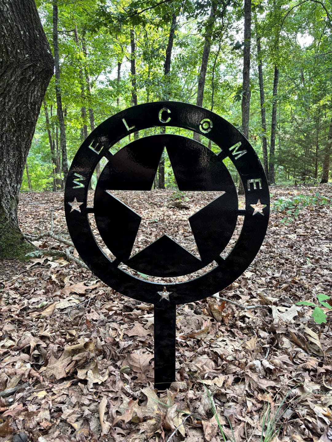 Welcome Star Stake Sign - Etsy