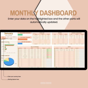 Minimalistic Budget Template: Track & Record Expenses With Our Ultimate ...