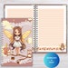 Forest Fairy Notebook, Printable Notebook, Cute Small Notebook, Half ...