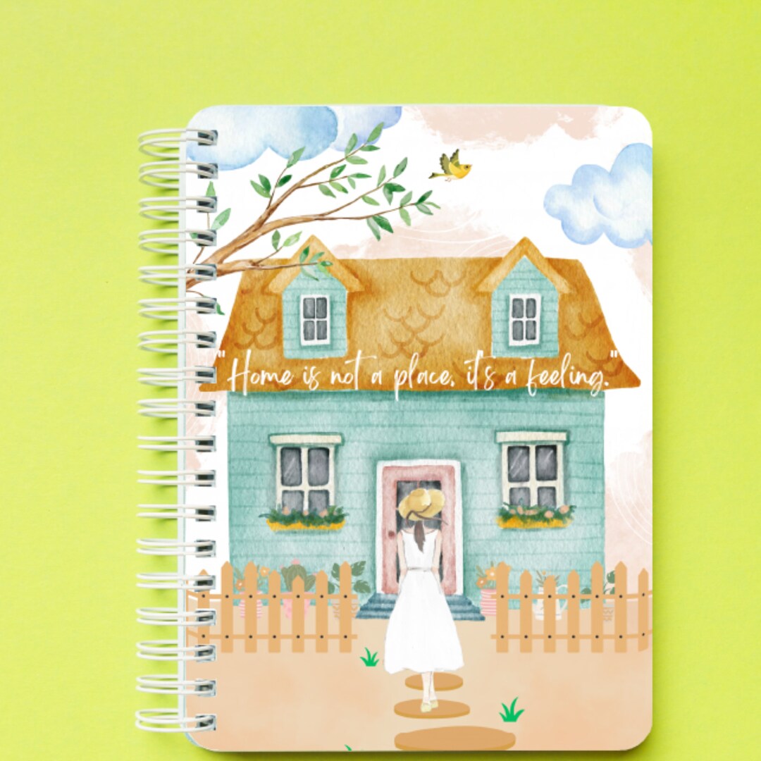 Cute Printable Notebook Cover, Spiral Notebook Cover Digital ...