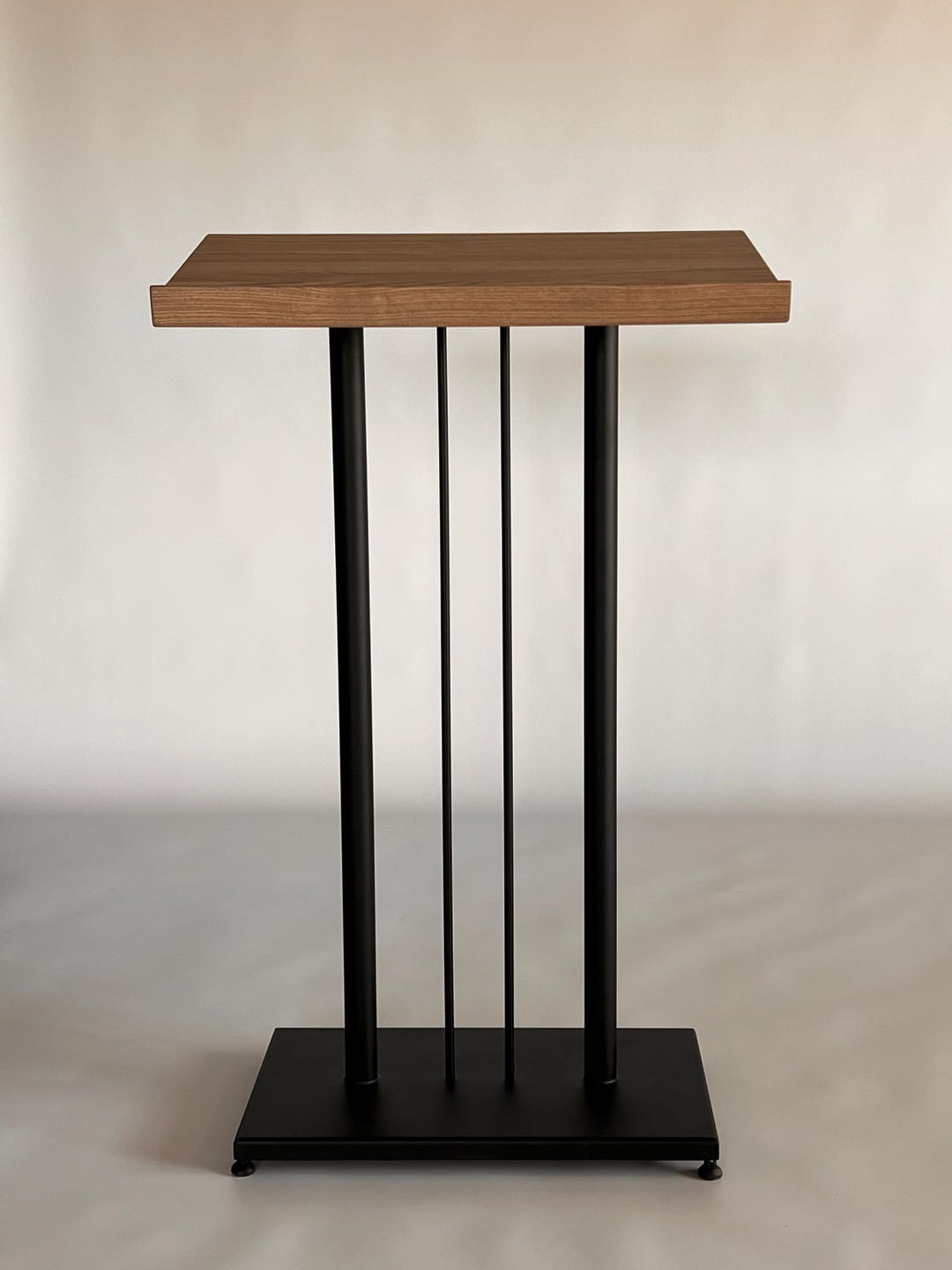 Lectern "loft 2.0" – Modern Wooden and Metal Podium Stand for ...