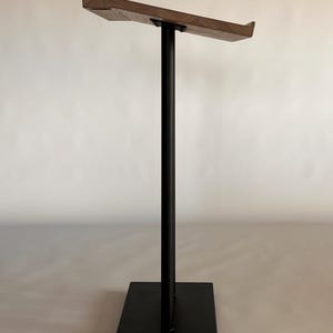 Modern Ash Wood Lectern – Metal Podium Stand for Presentations - Etsy