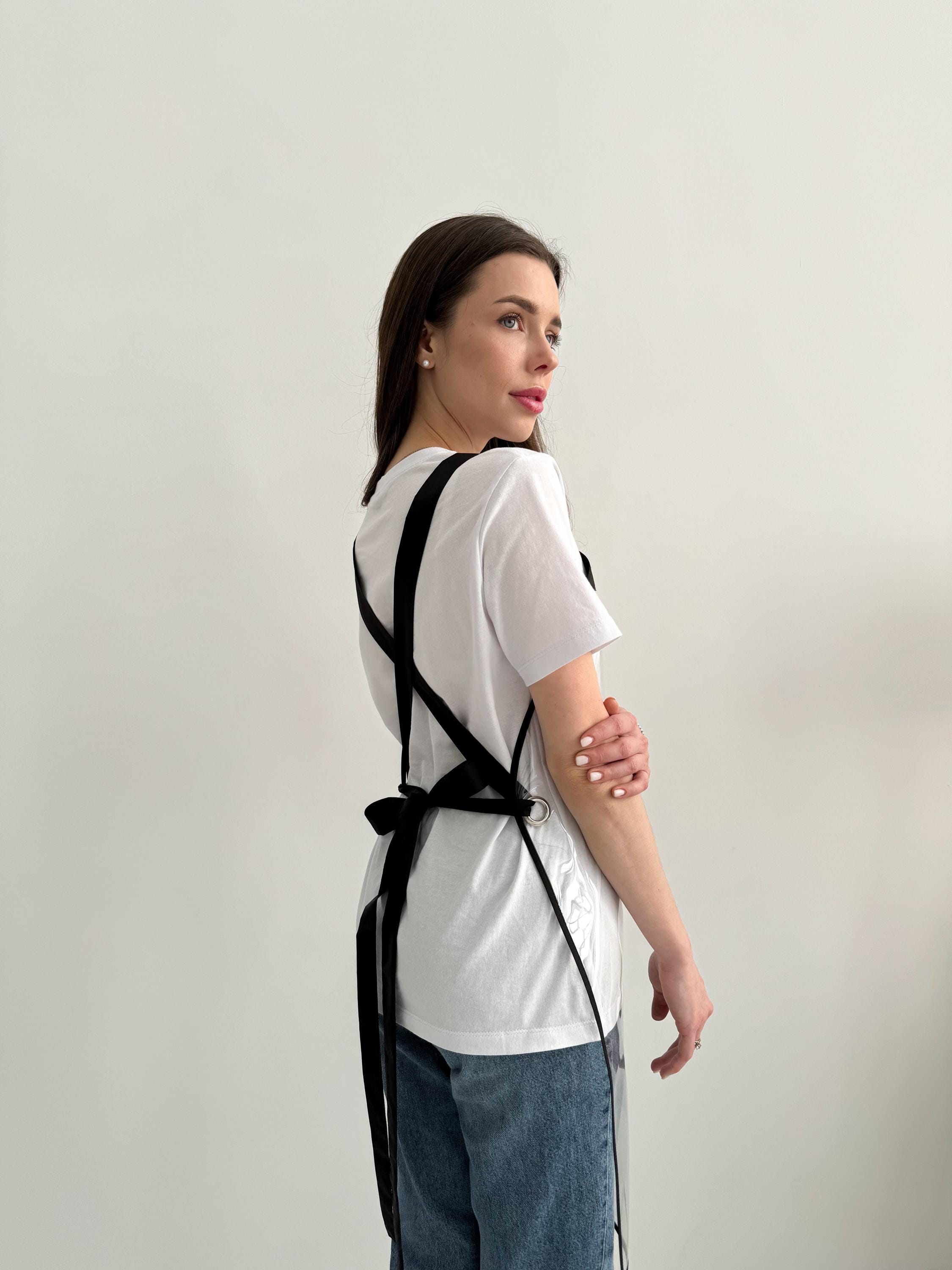 Stylish Waterproof Apron, Unisex Work Uniform, Personalized Work Apron ...