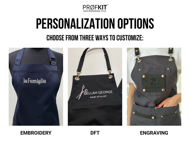 Custom Coffee Shop Apron, Embroidered Barista Workwear, Crossback Cafe ...
