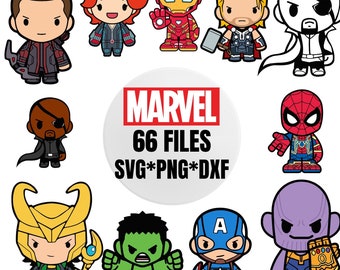 30 Superhero SVG Bundle, Avengers SVG Bundle, Bundle Layered Svg, Super ...