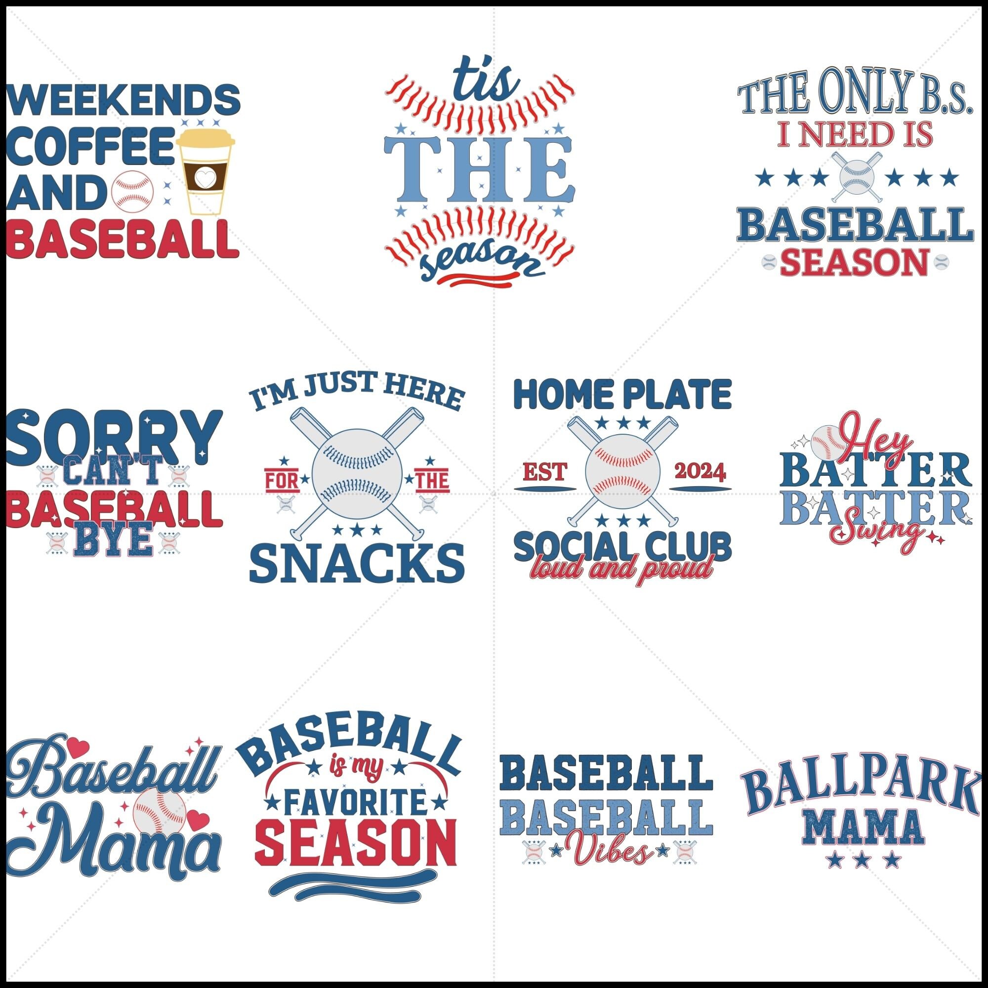 Baseball Svg Bundle, Baseball Mom Svg Bundle, Baseball Quotes Svg ...
