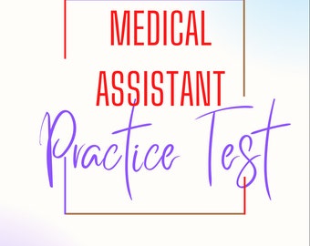 CCMA certified Clinical Medical Assistant Exam Practice Test - Etsy