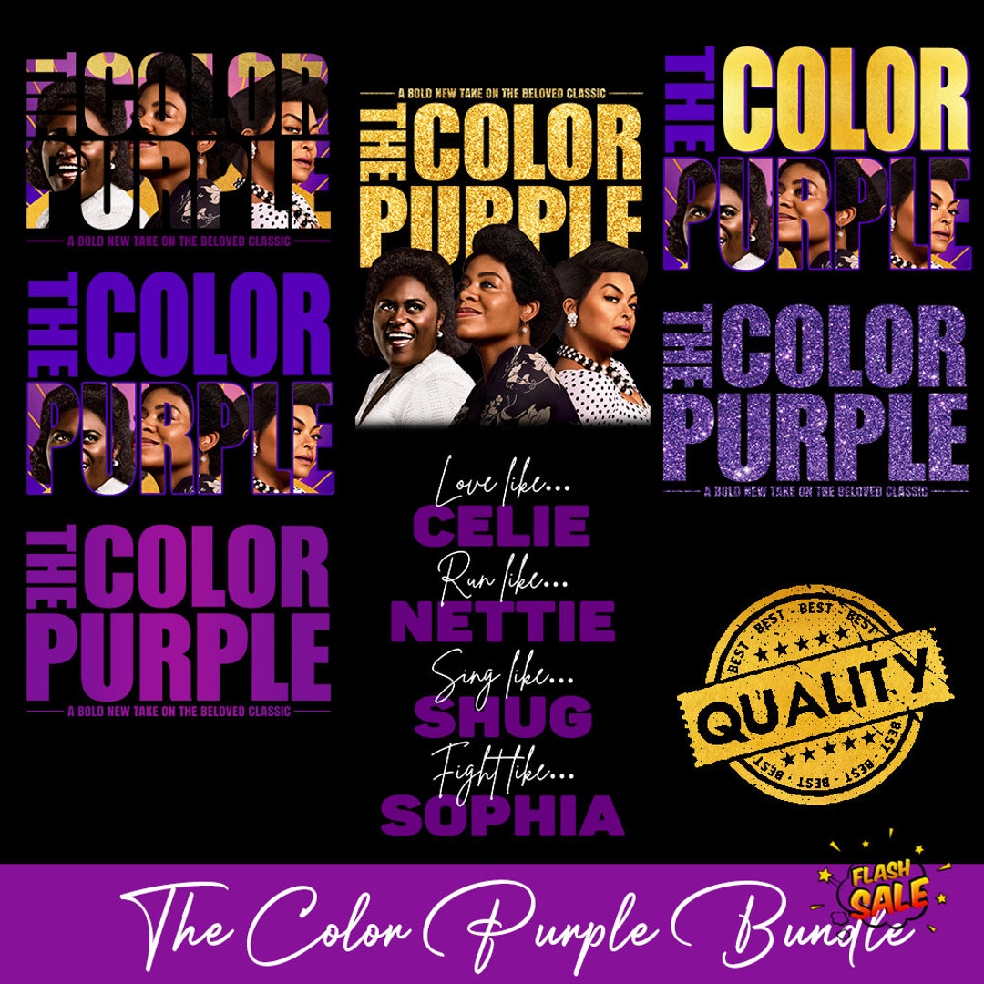 The Color Purple 2023 Png, the Color Purple Musical 2023 Movie PNG ...