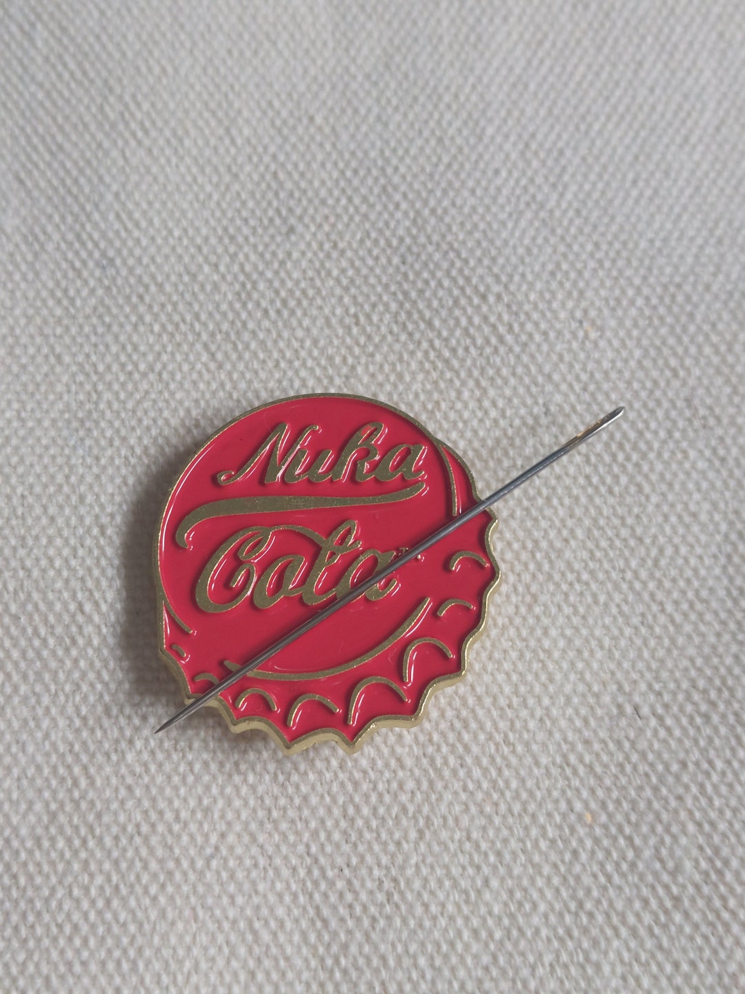 Fallout Nuka Cola Enamel Magnetic Needle Minder for Cross Stitch ...