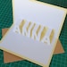 Anna Name Printable Pop-up Card Design - DIY Kirigami Template Kit as ...