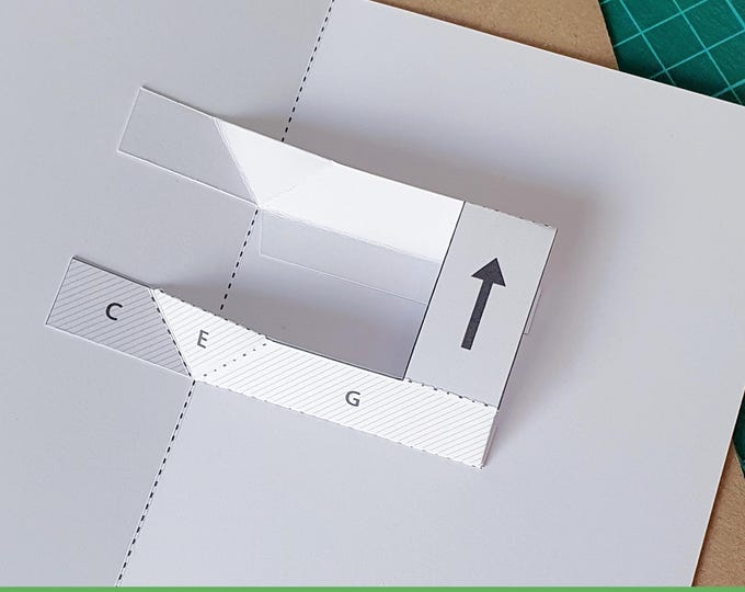 DIY Pop-up Housewarming Card Template | SVG & PDF Digital Download | 3D ...