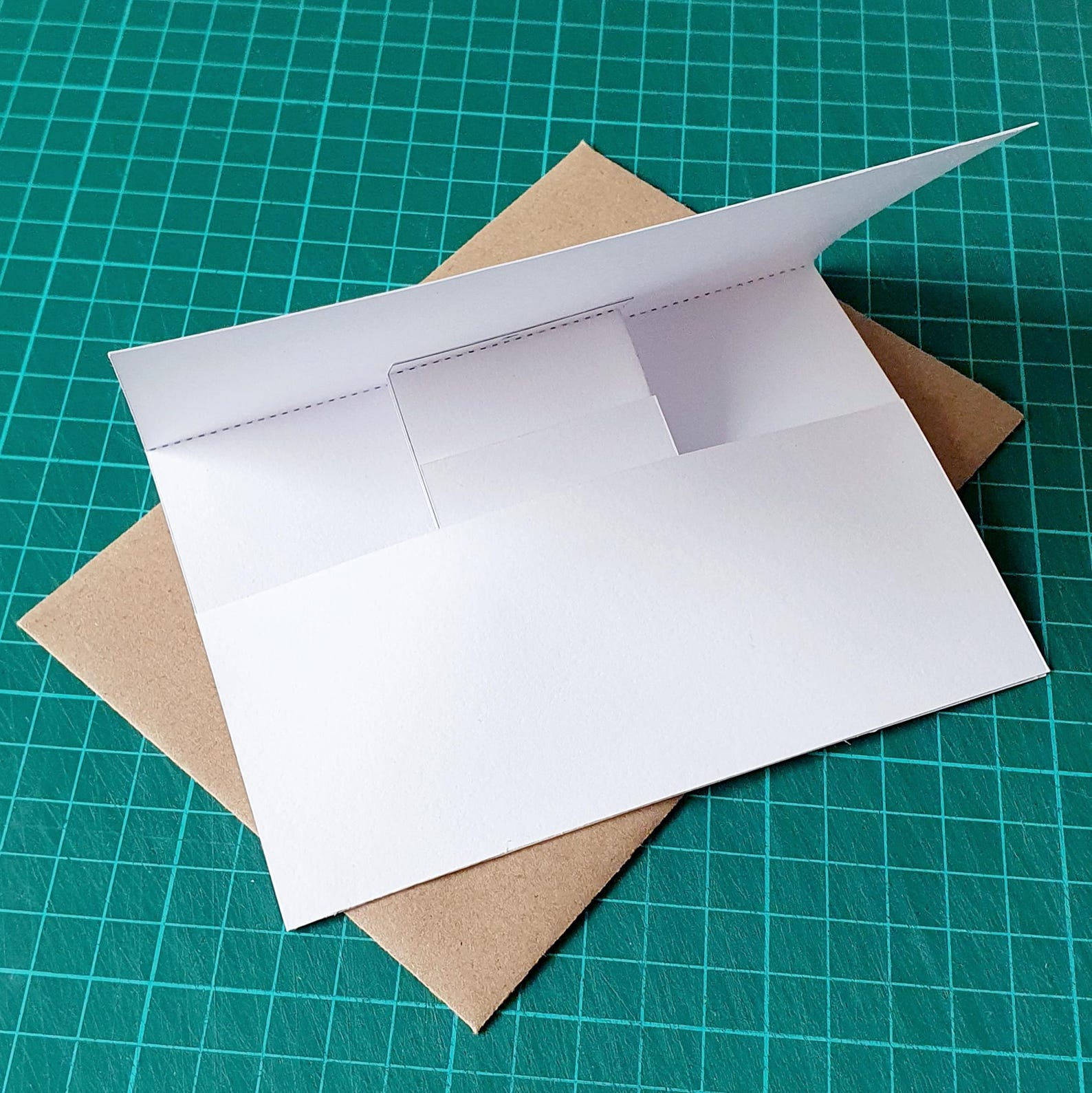 Automatic Flip-over and Reveal Printable Pop-up Card Mechanism - DIY ...