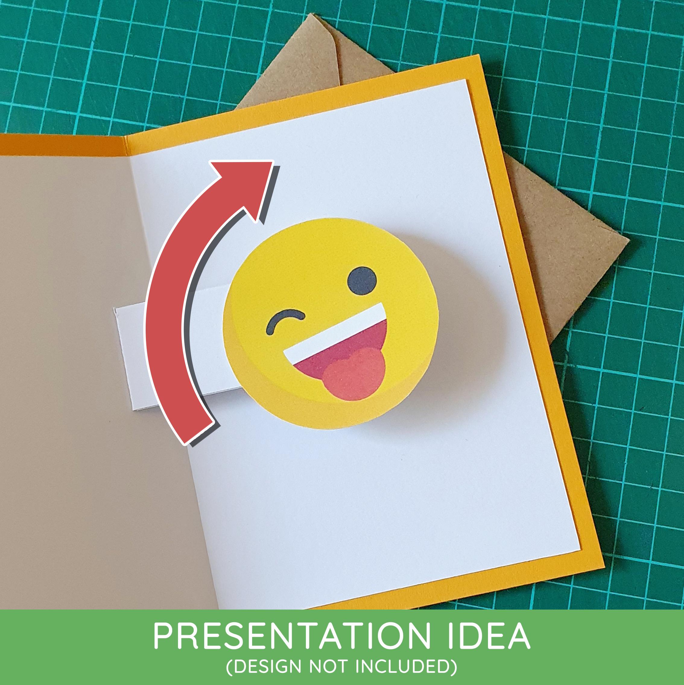 Side Rotation Printable Pop-up Card Mechanism - DIY Pop-up Card ...