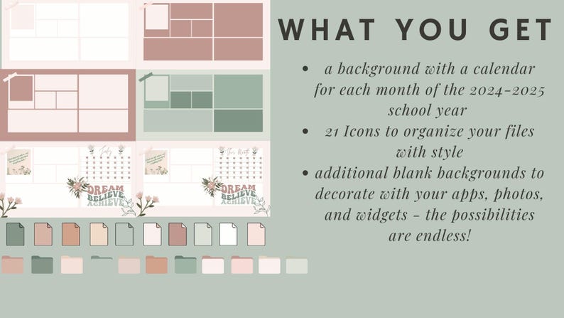 Desktop Organizing Backgrounds for Mac Ios / Aesthetic Elegant Natural ...