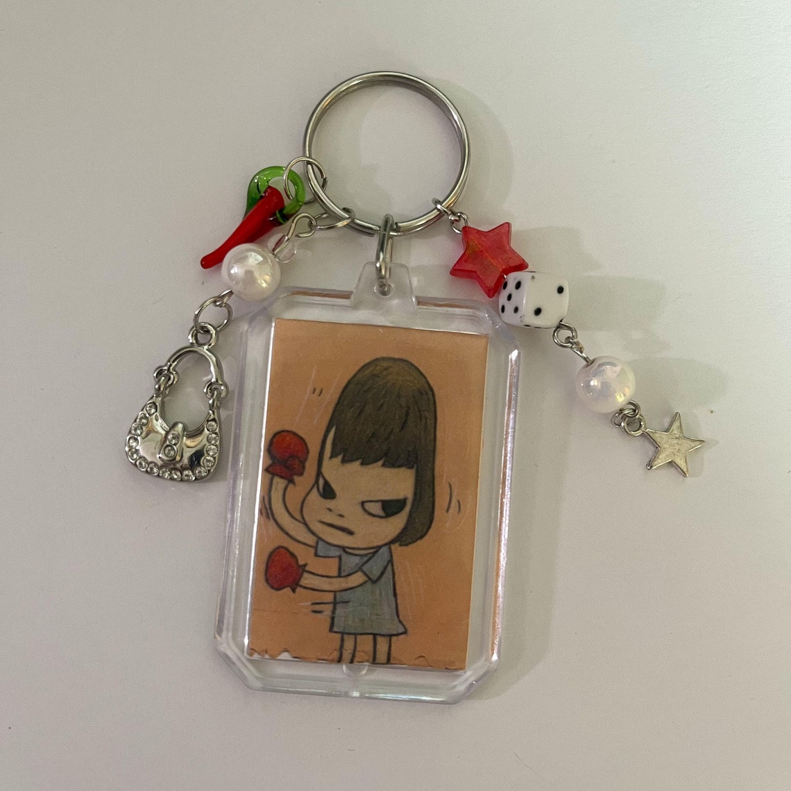 BLYTHE Keychain FRUTIGER AERO Nostalgia Yoshitomo Nara Toro Inoue Y2K ...