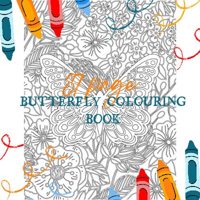 87 Page Butterfly Colouring Book Instant Download - Etsy