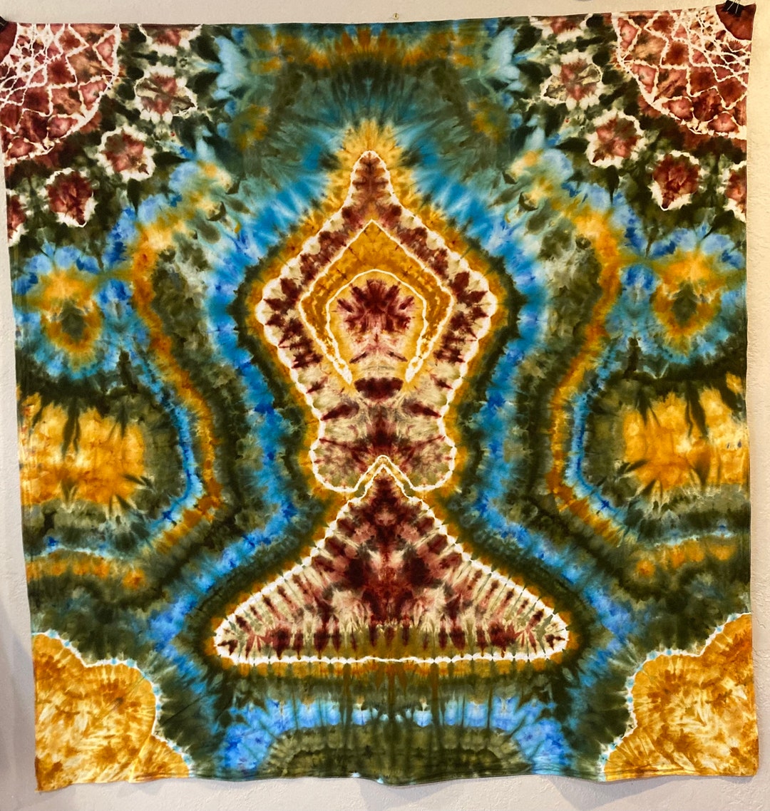 Goddess Tie Dye Tapestry 55x55 Inch - Etsy