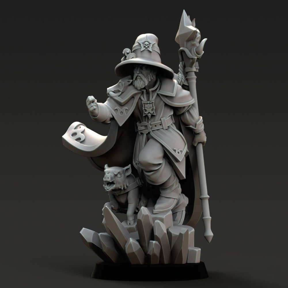 Battle Mages 35mm Scale 12K High Quality Printer Model - Etsy