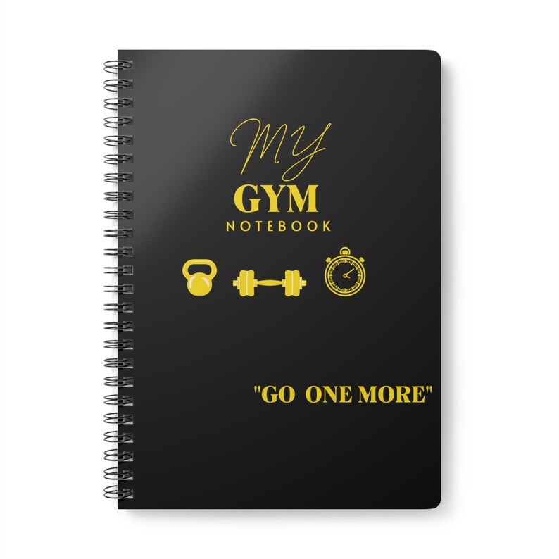 Gym Notebook A5 Gym Journal Gym Tracker Gym Notepad Gym Gift Crossfit ...