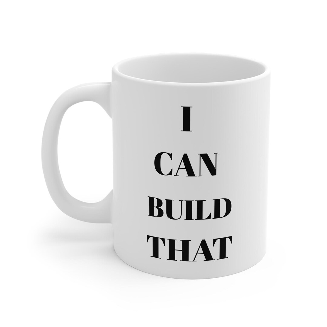 Funny Building Mug, Construction Worker Gift, Carpenter Gift, Office ...