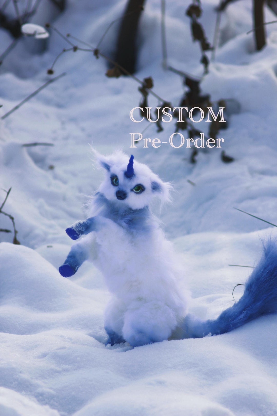 Horse Unicorn Baby Goat Mythical Creatures Ooak Art Doll Sculpture ...