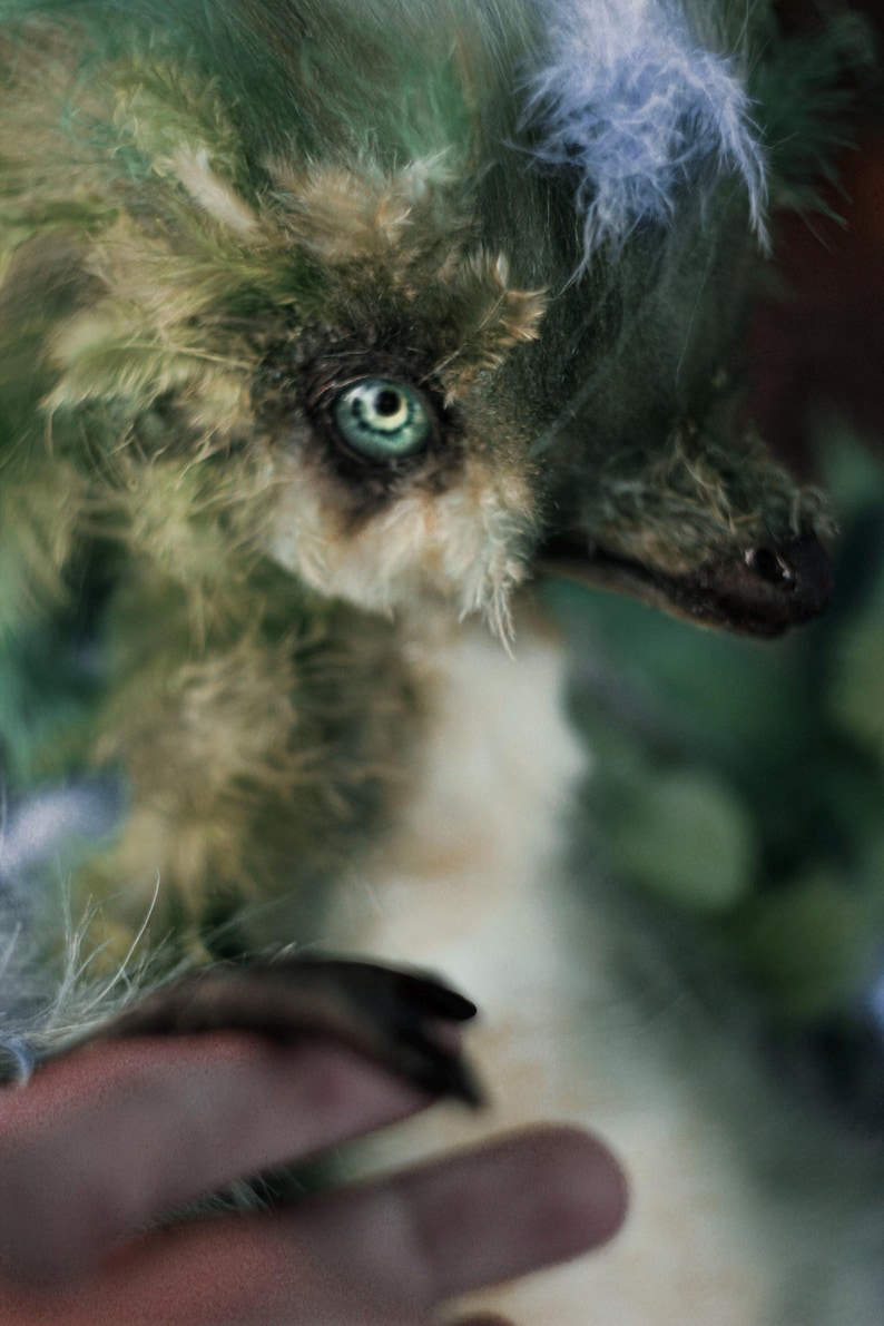 Archaeopteryx Dinosaur Realistic Art Doll Sculpture Ooak, Poseable ...