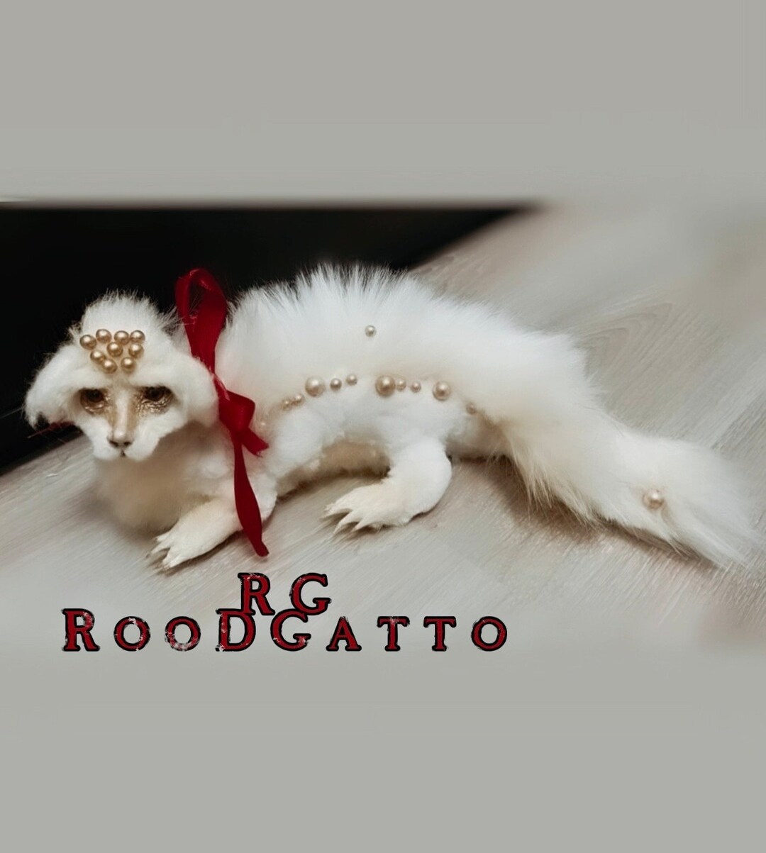 Falkor Never Ending Story Lucky Dragon Dog Art Doll Sculpture Ooak ...