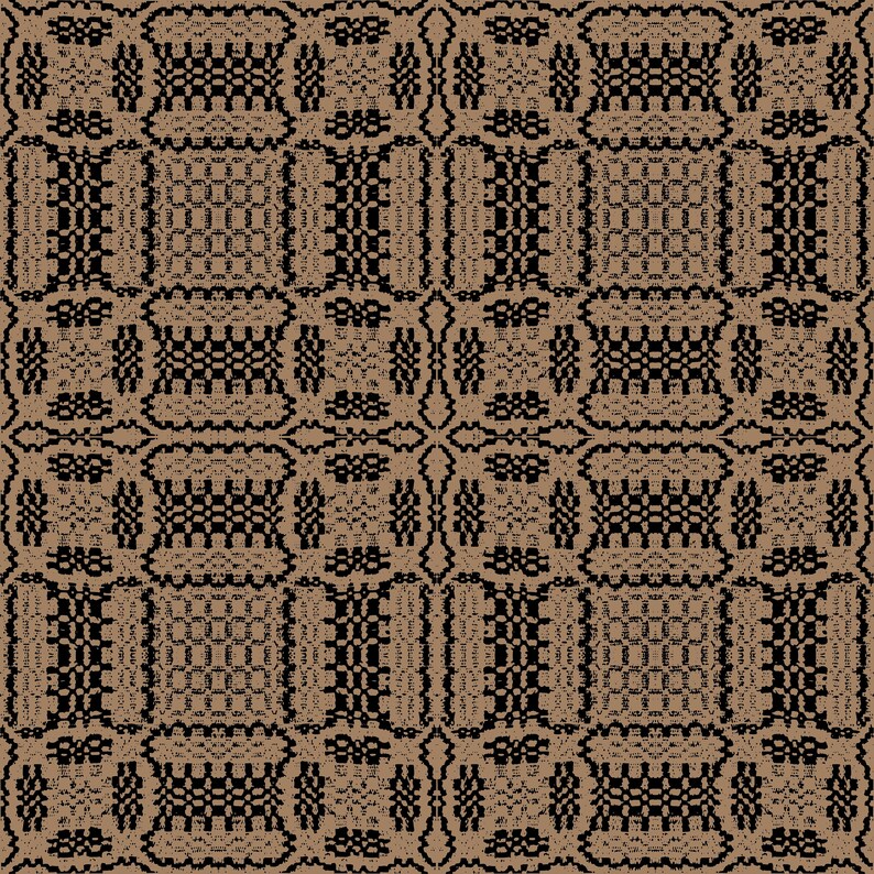 AMERICAN COVERLET COLLECTION * 02-107 * Georgetown Coverlet Pattern C ...