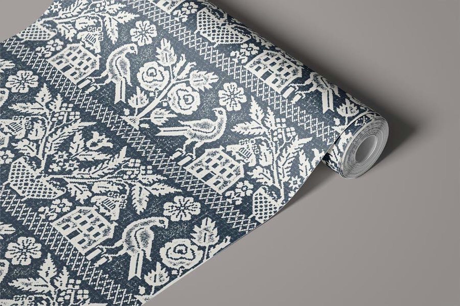 ADELPHI COVERLET WALLPAPER C.1840 * Design Inspired by an Antique ...