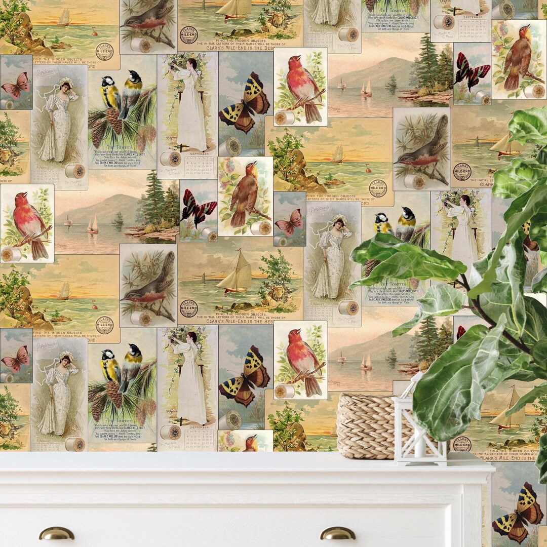 FARMHOUSE COLLECTION * SEWING Daze Nature Labels * 24x24 Repeat - Etsy