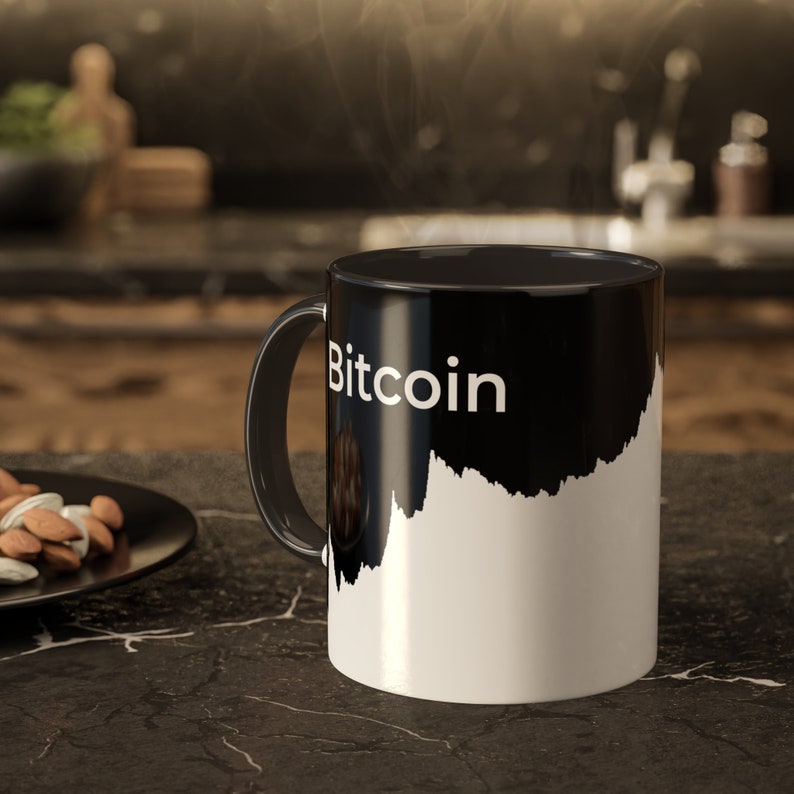 Bitcoin Chart Mug, Bitcoin Mug, Logarithmic Price Chart Mug Design ...