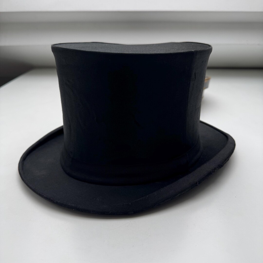 Vintage Foldable Opera Top Hat – Chapeau Claque by Au Petit Chapeau ...