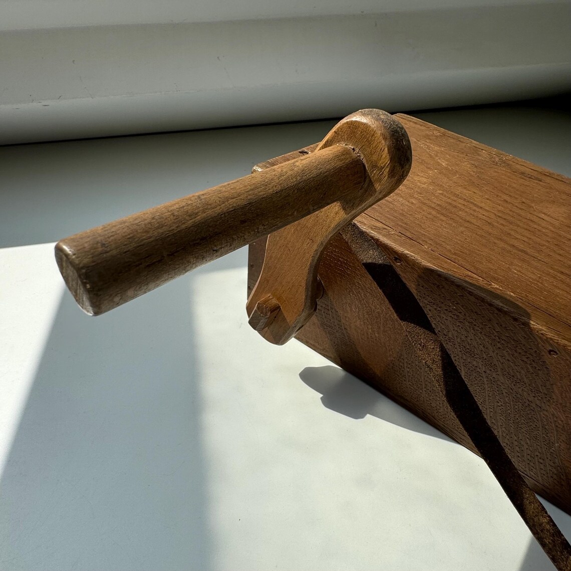 Vintage Big Wooden Rattle - Etsy
