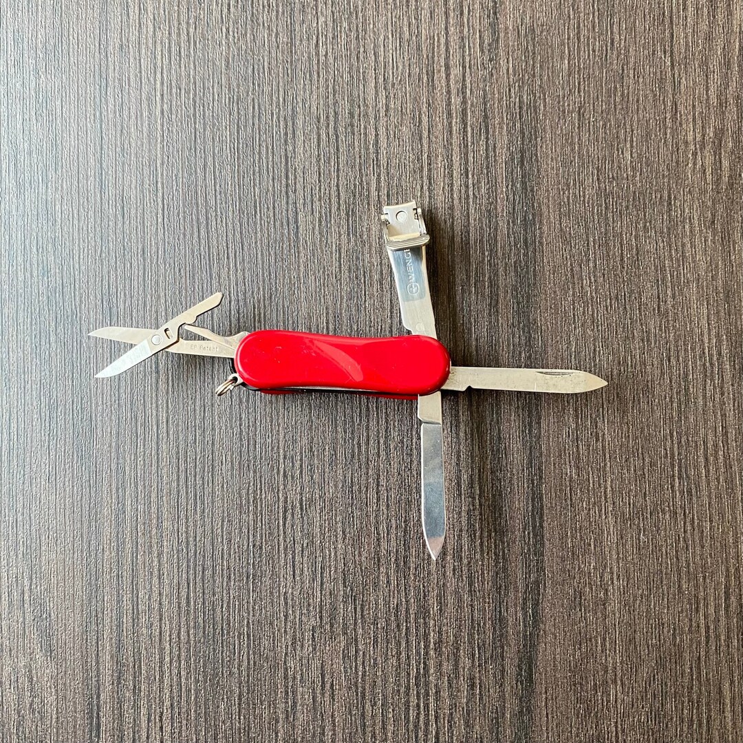 Victorinox Nail Clip 580 Swiss Army Red Pocket Knife - Etsy