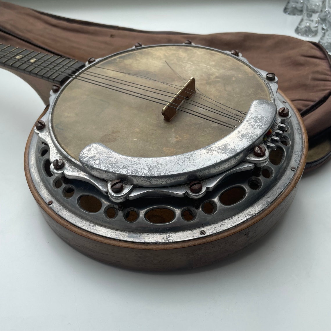Antique 1920s Banjo-mandolin Rare 8-string Vintage Instrument - Etsy