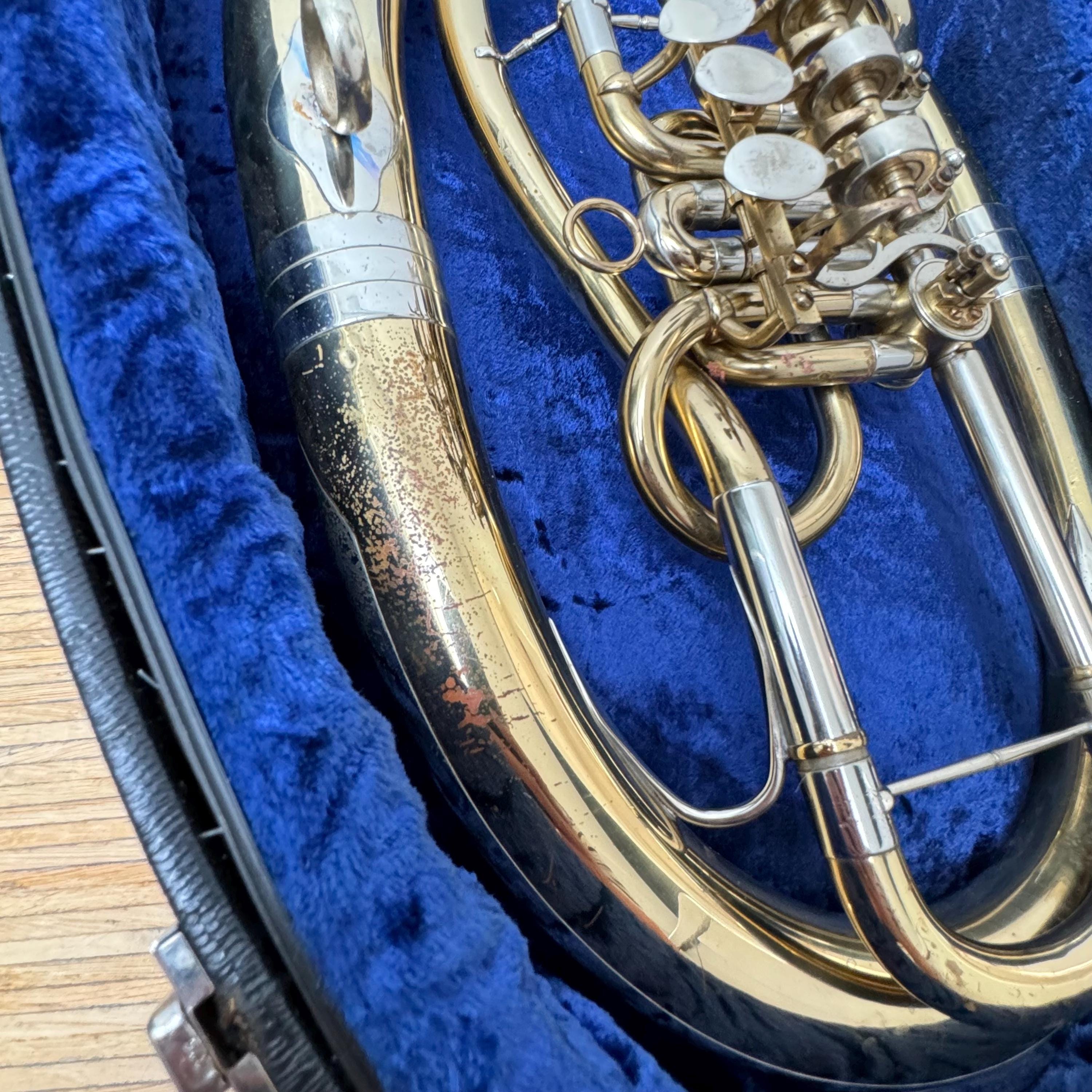 Vintage Tenor Horn/wagner Tuba by Gebruder Alexander – Rare German ...