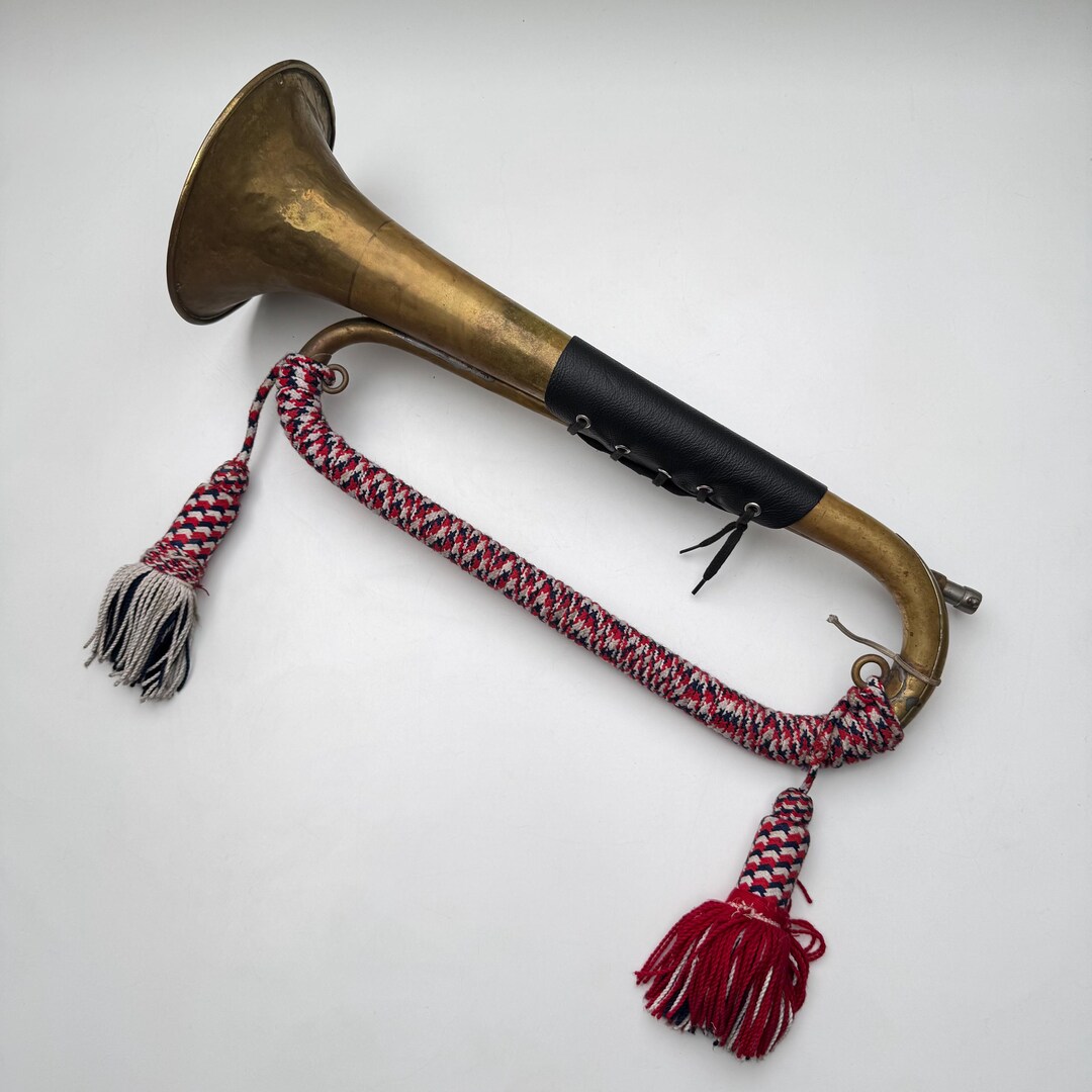 Vintage Cavalry Trumpet Paul Bauscher, Paris, Military Bugle - Etsy