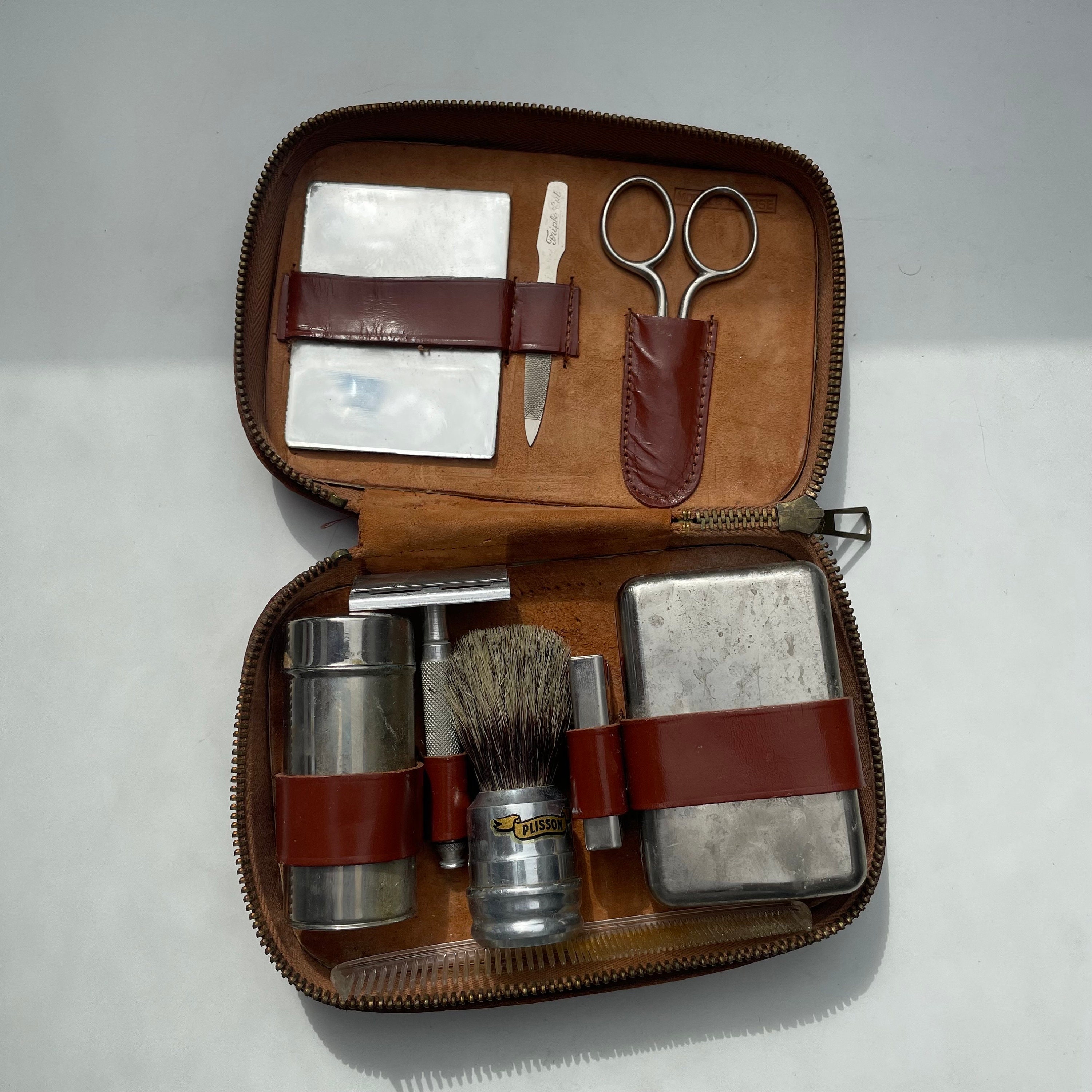 Vintage Toiletry Kit With Original Case - Plisson - Etsy