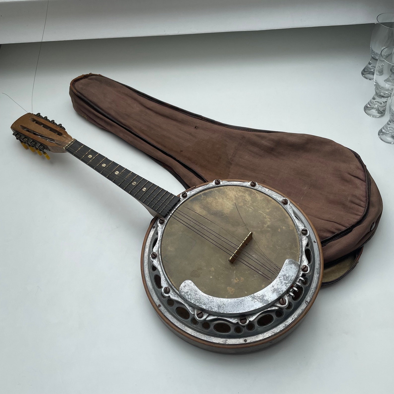 Antique 1920s Banjo-mandolin Rare 8-string Vintage Instrument - Etsy