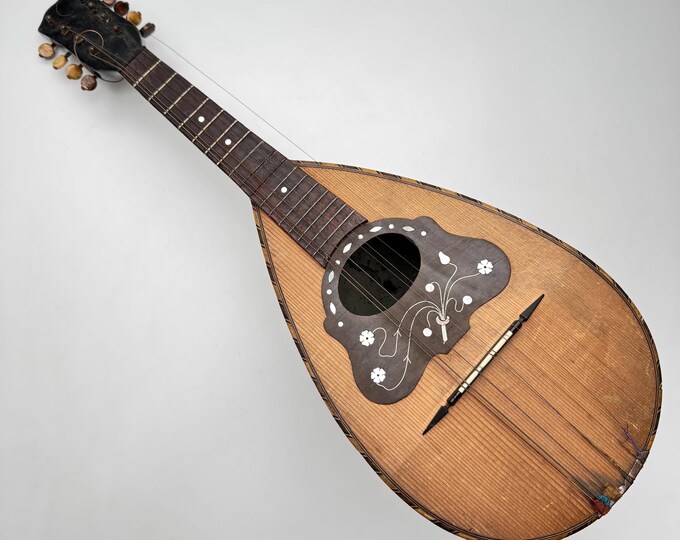Antique Neapolitan Mandolin – 8 Strings - Etsy