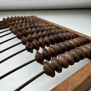 Antique Wooden Abacus - Etsy